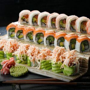 Suşi restoranı Deli Sushi, Dubai, foto