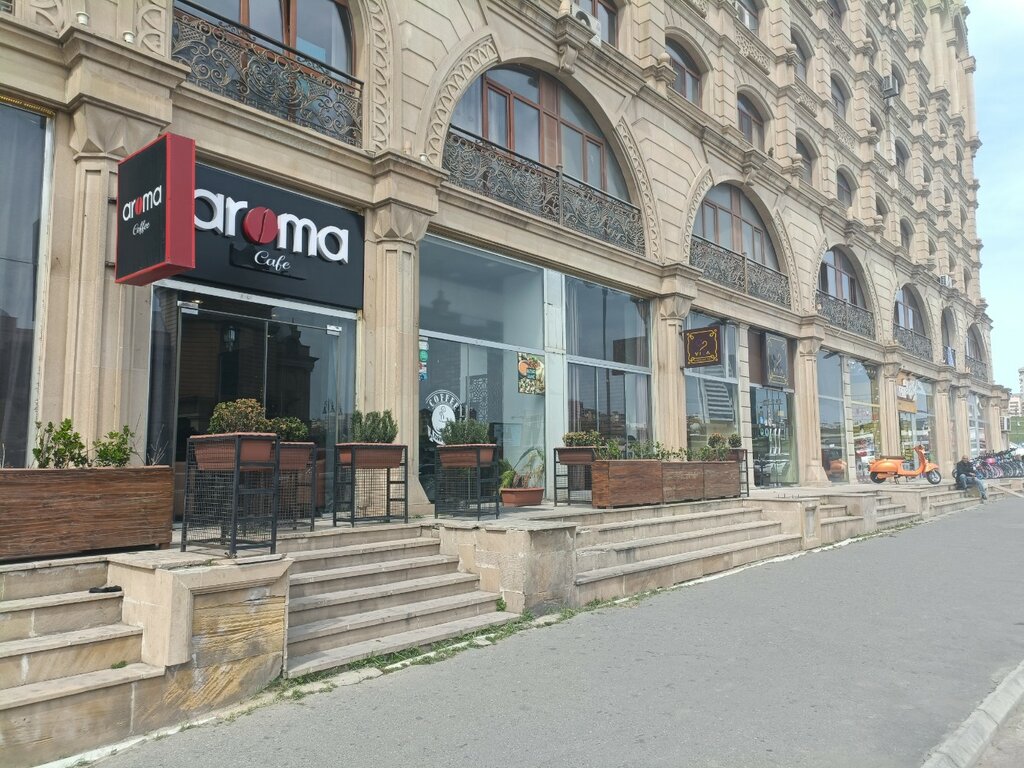 Kahve dükkanları Aroma, Bakü, foto