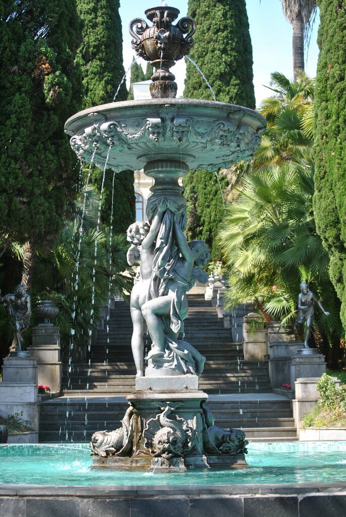 Çeşme Cupidons fountain, Soçi, foto
