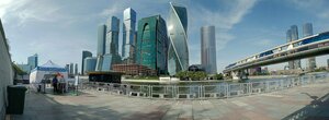 Смотровая площадка (Moscow, Krasnopresnenskaya Embankment), seyir terası  Moskova'dan