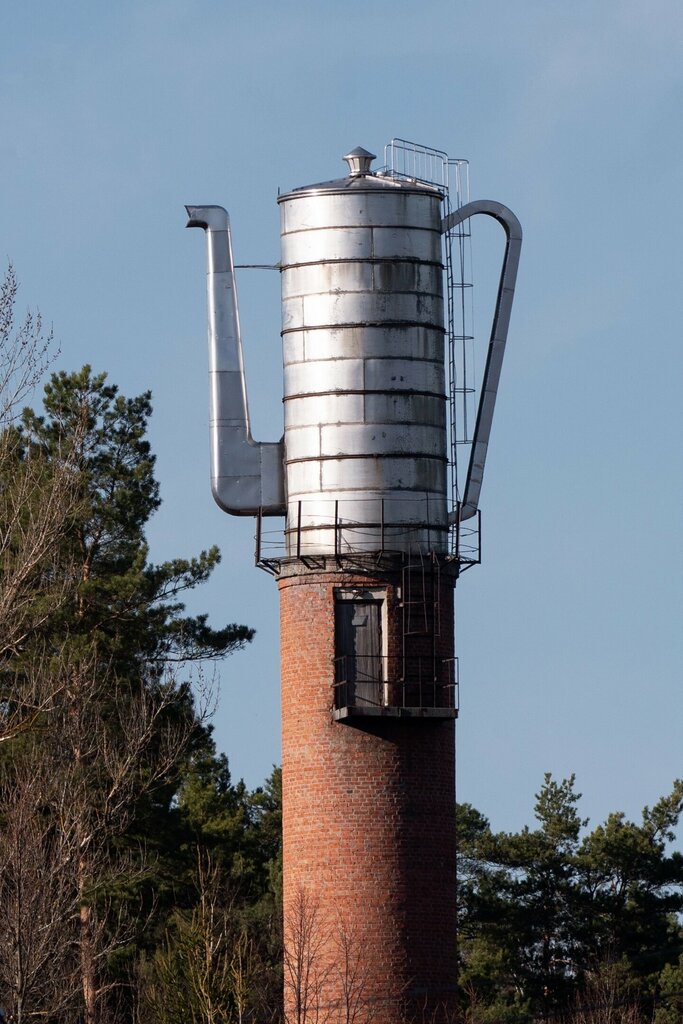 Mühendislik altyapısı Водонапорная башня, Moskova ve Moskovskaya oblastı, foto