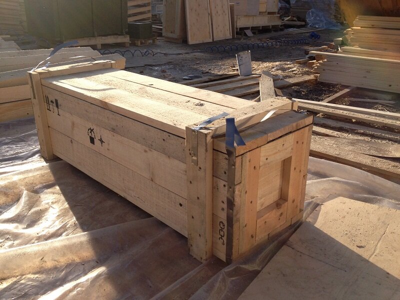 Ahşap endüstrisi Packing solutions, Moskova, foto