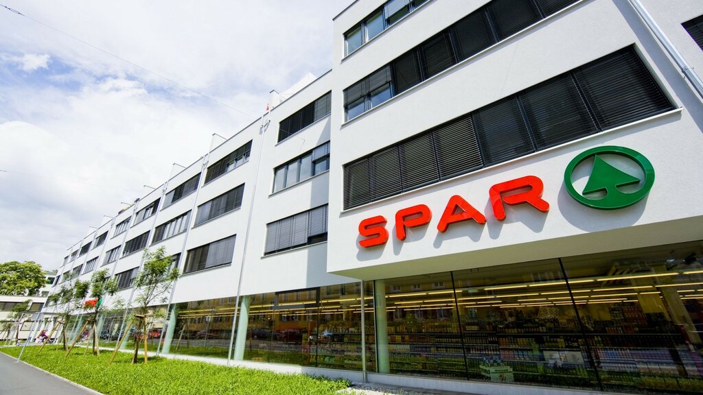 Süpermarket Spar, Graz, foto