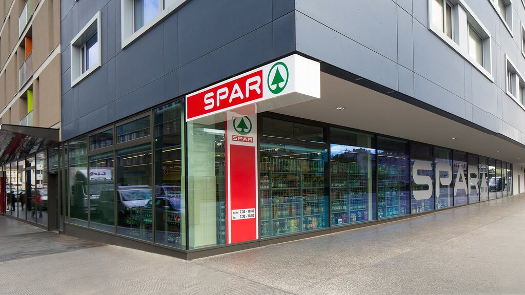 Süpermarket Spar, Viyana, foto