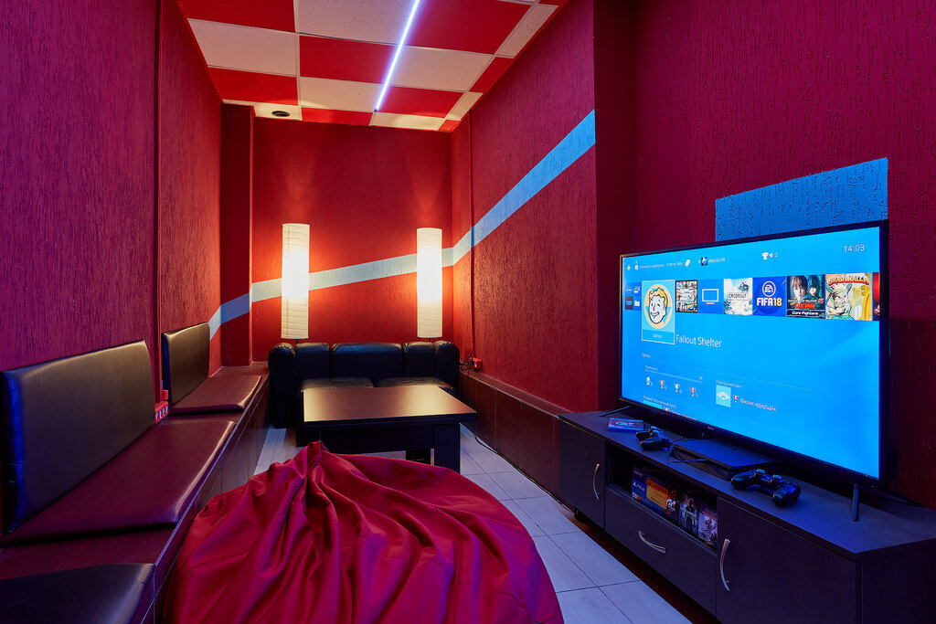 Sanal gerçeklik kulübü Virtual Reality Club Atlantis, Minsk, foto