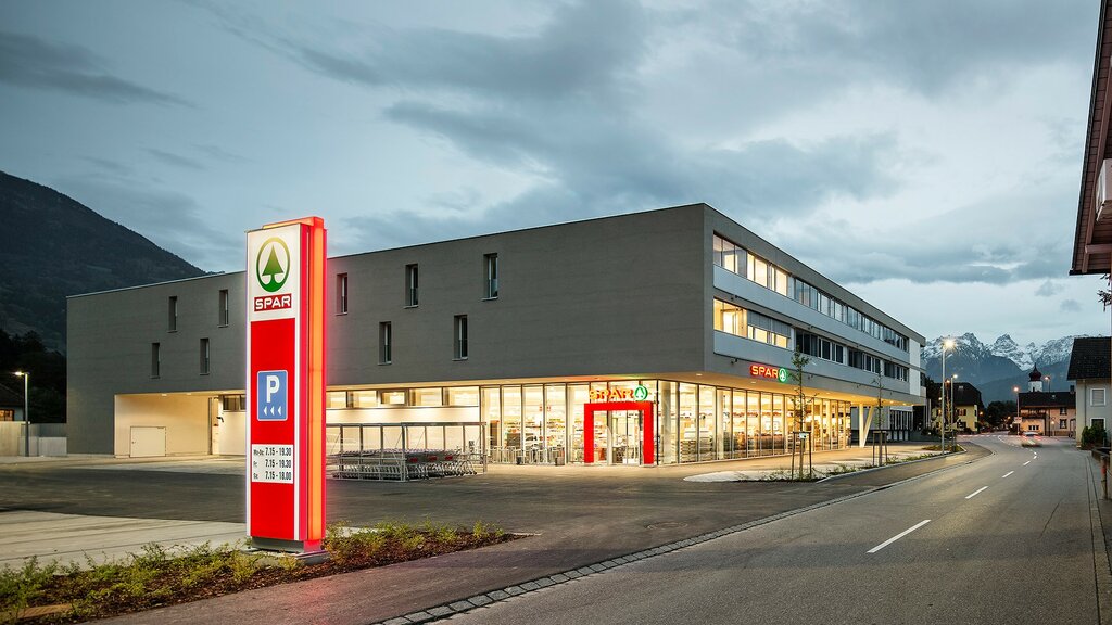 Süpermarket Spar, Vorarlberg, foto