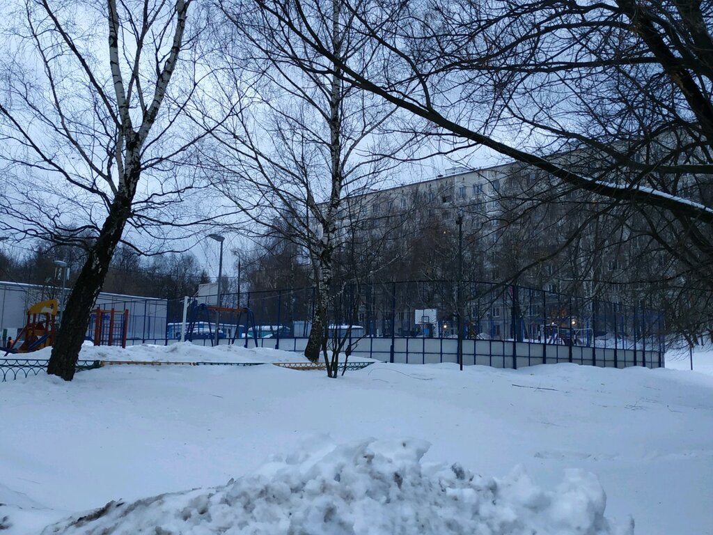 Buz pateni pistleri Ice rink, Moskova, foto