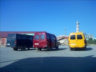 Toplu taşıma durağı Новый-Кумух, Dağıstan, foto