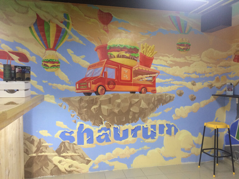 Fast food Shaurum discovery, Tiumen, foto