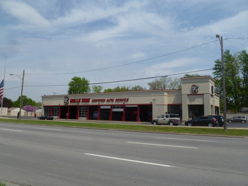 Express yağ değişim noktası Belle Tire, Michigan Eyaleti, foto