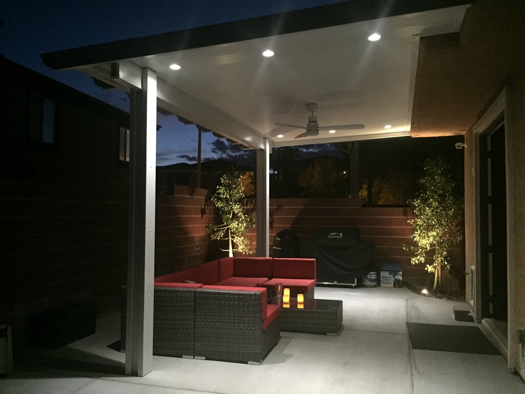 Çerçeve ve çadır yapıları Ultra Patios, Las Vegas, foto