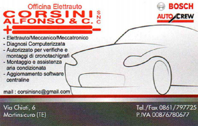 Otomobil servisi Autofficina Elettrauto Corsini, Abruzzo, foto