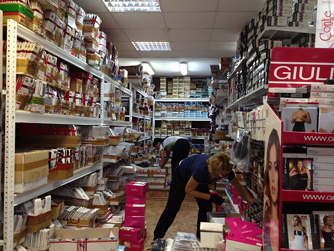 Çorap ve külotlu çorap mağazaları Kolgotki i Noski, Novosibirsk, foto