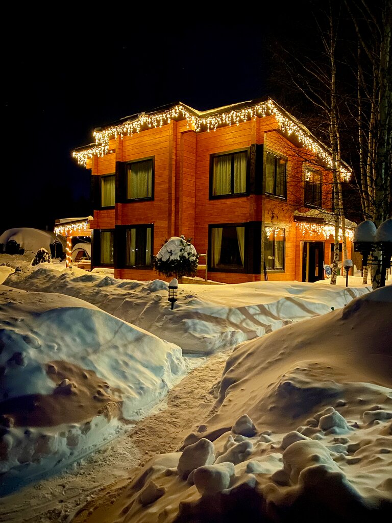 Yazlık ev inşaatı Дом Фонталиных, Kalujskaya oblastı, foto