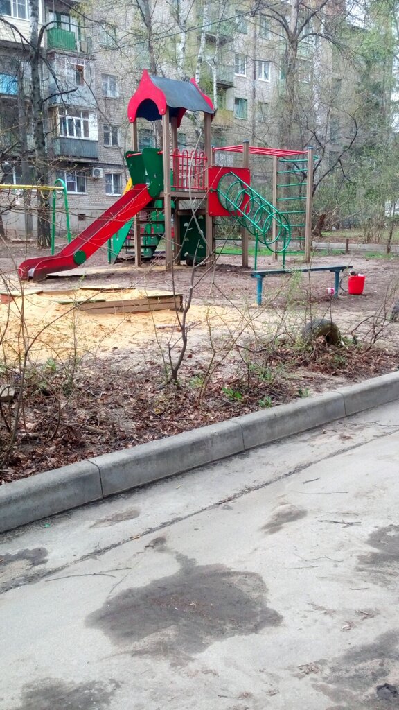 Oyun alanı Детская площадка, Voronej, foto