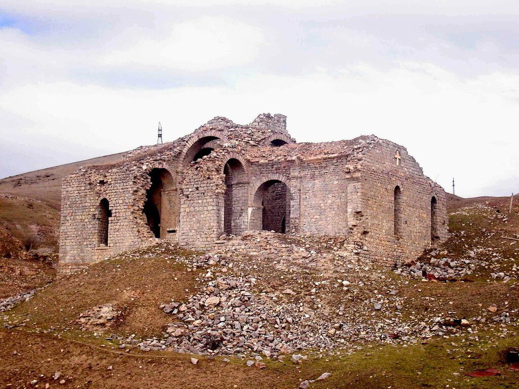 Ortodoks kiliseleri Tanrının anası kilsəsi, Hocavend Rayonu, foto