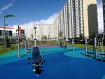 Playground (Moscow, Novomoskovskiy Administrative Okrug, Filimonkovskiy District, Moskovskiy, mikrorayon Pervy Moskovskiy), oyun alanı  Moskovski'den