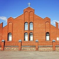 Protestan kilisesi Церковь евангельских христиан-баптистов, Otradny, foto