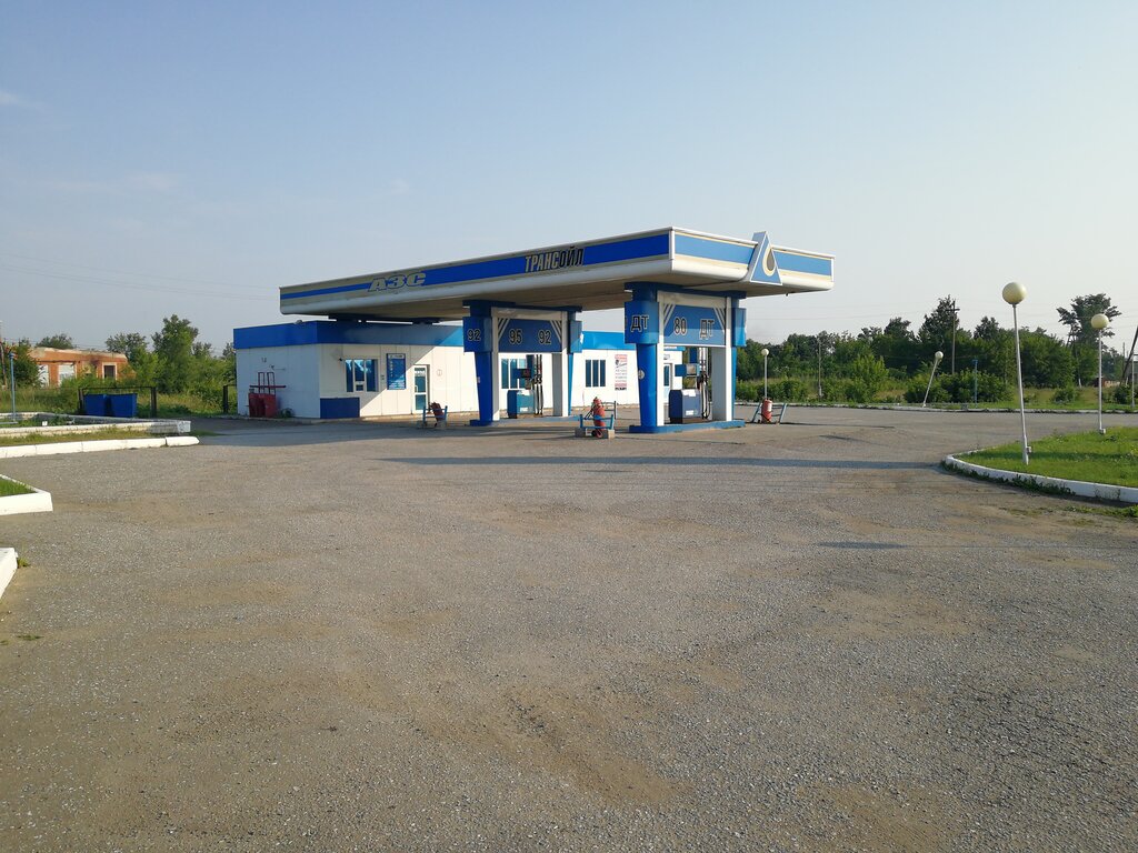Benzin istasyonu Gas station, Altayski krayı, foto
