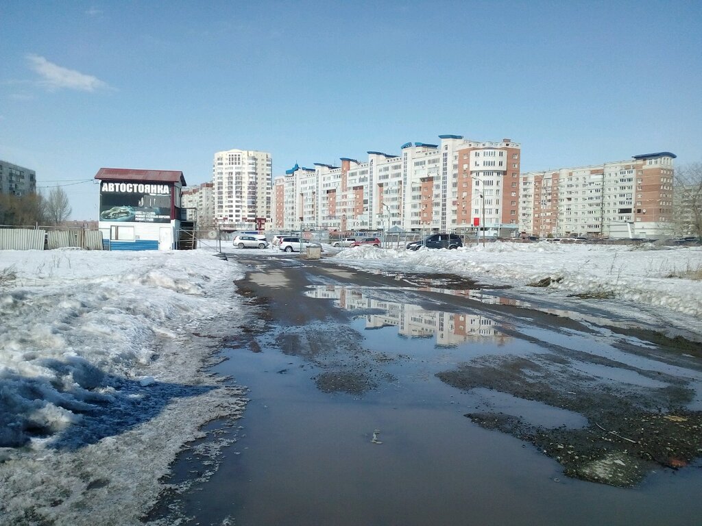 Geçiş noktaları, güvenlik kontrol alanı Автостоянка, Omsk, foto