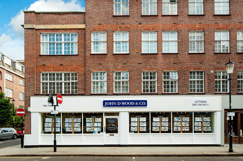 Emlak ofisi John D Wood & Co. Estate Agents Chelsea Green, Londra, foto