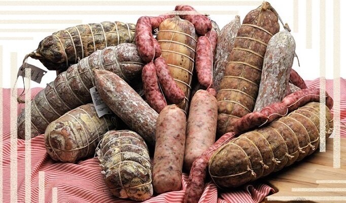 Toptan et ürünleri Salumificio Bianco Angelo, Dünya, foto