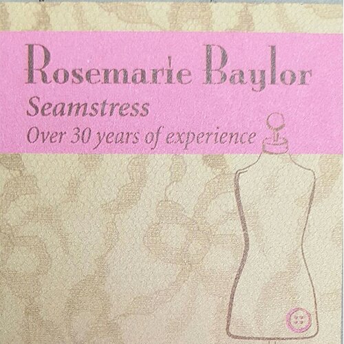 Nakış hizmetleri Rosemarie Baylor, Seamstress, Lebanon, foto
