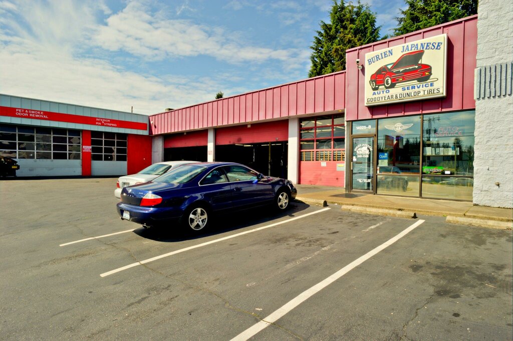 Otomobil servisi Burien Japanese Auto Service Inc, Washington Eyaleti, foto