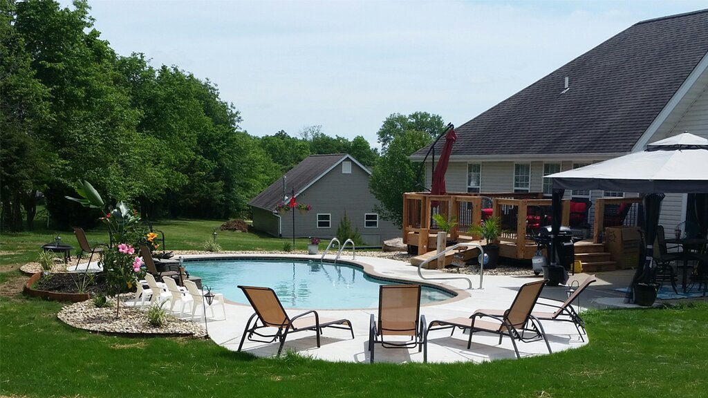 Yüzme havuzları The Pools Guys, Missouri Eyaleti, foto
