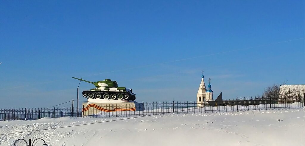 Teknoloji anıtı Танк Т-34-85, Mihaylov, foto