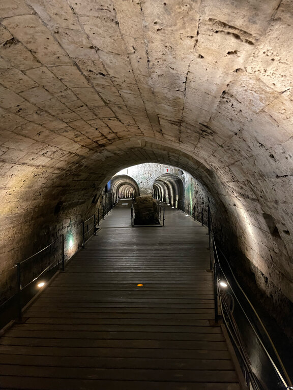 Müzeler ve sanat galerileri Templar Tunnel, Akka, foto