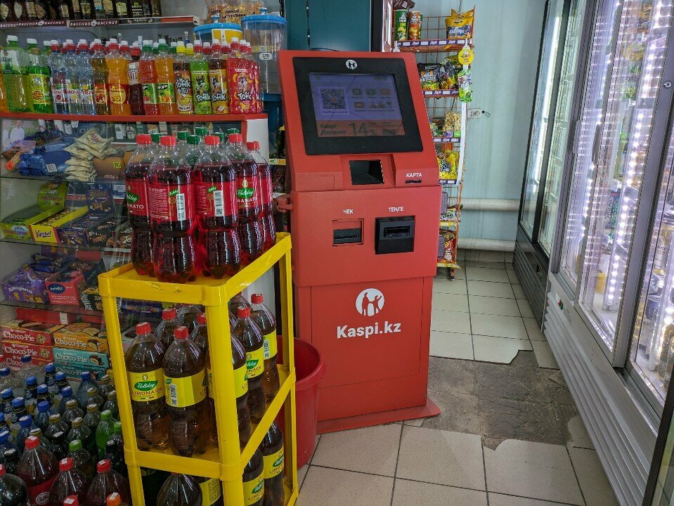 Ödeme terminali Kaspi Bank, Temirtav, foto