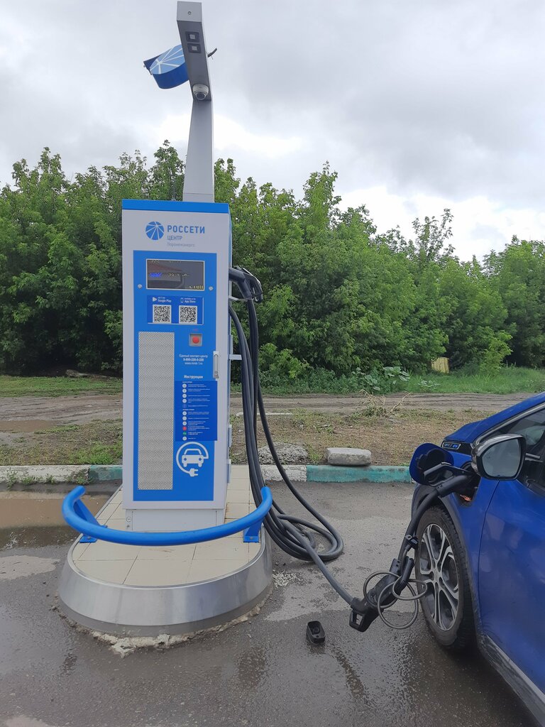Elektrikli oto şarj istasyonları Россети, Voronejskaya oblastı, foto