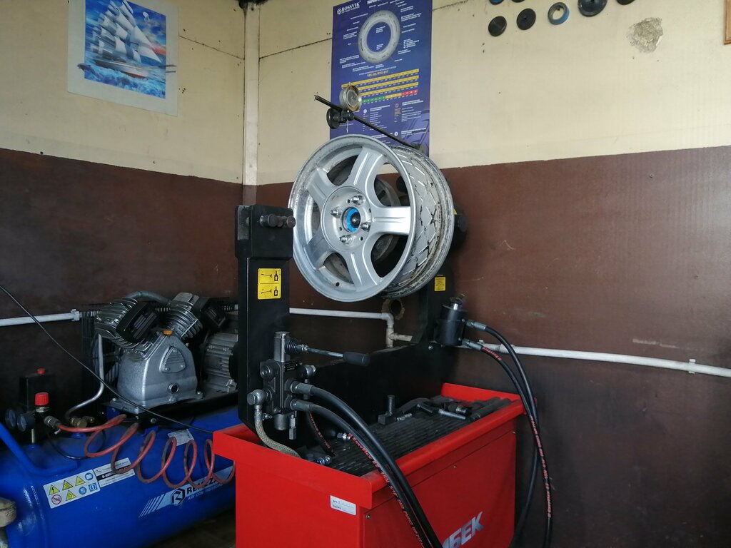 Oto lastik tamiri Шиномонтаж, Çeliabinskaya oblastı, foto