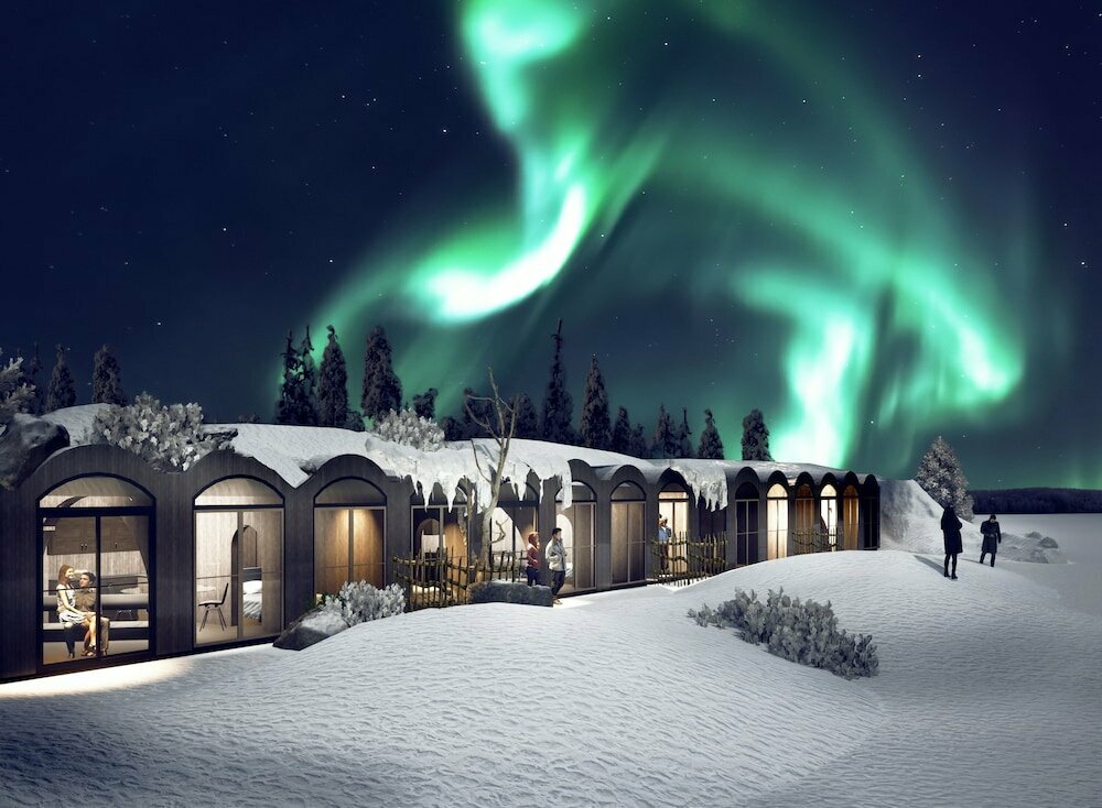 Daireler Apukka Resort, Lappi, foto