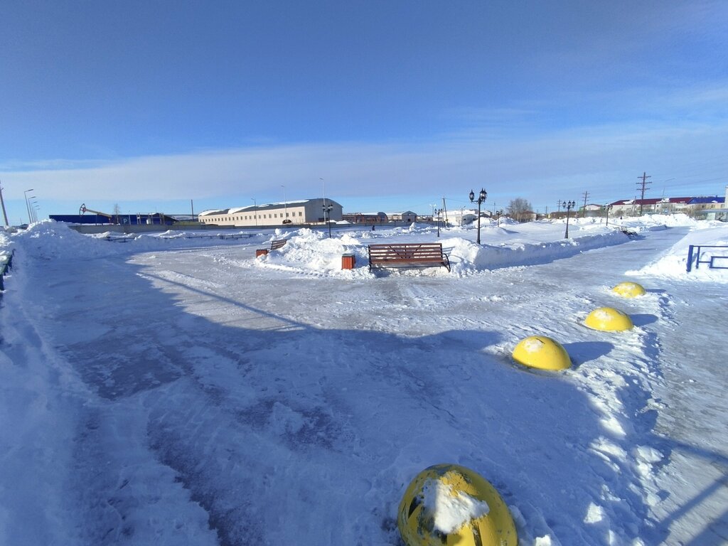 Kültür ve eğlence parkları сквер Победы, Nenets özerk okrugu, foto