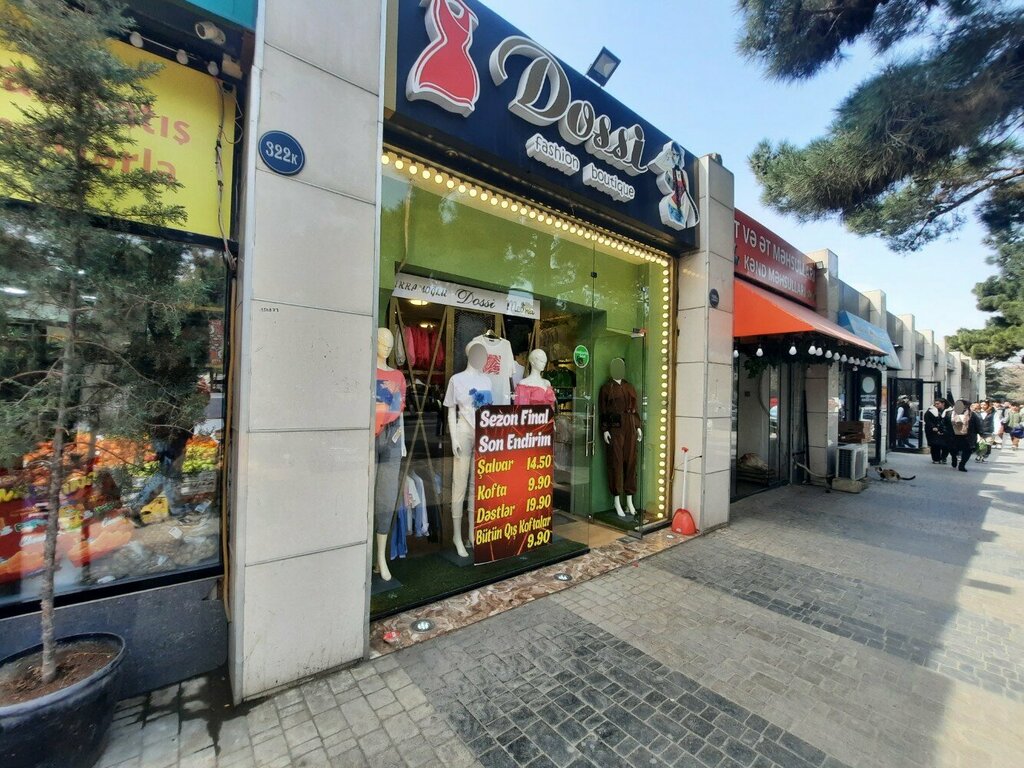 Giyim mağazası Dossi, Sumgayıt, foto
