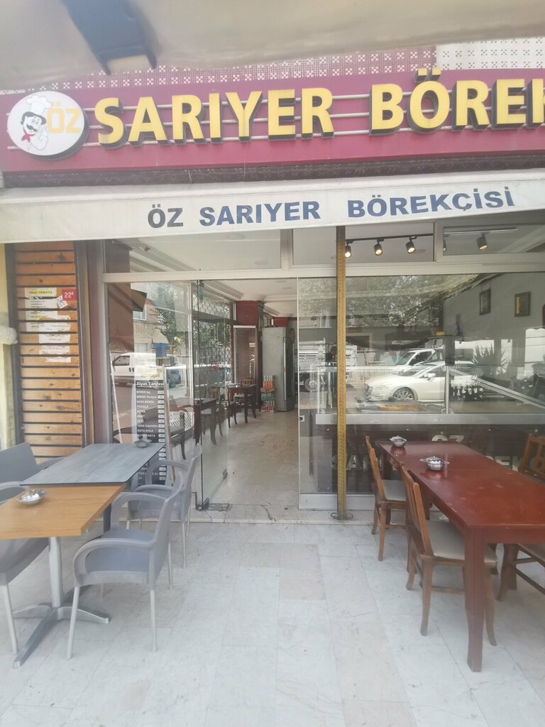 Kafe Öz Sarıyer Börekçisi, İstanbul, foto