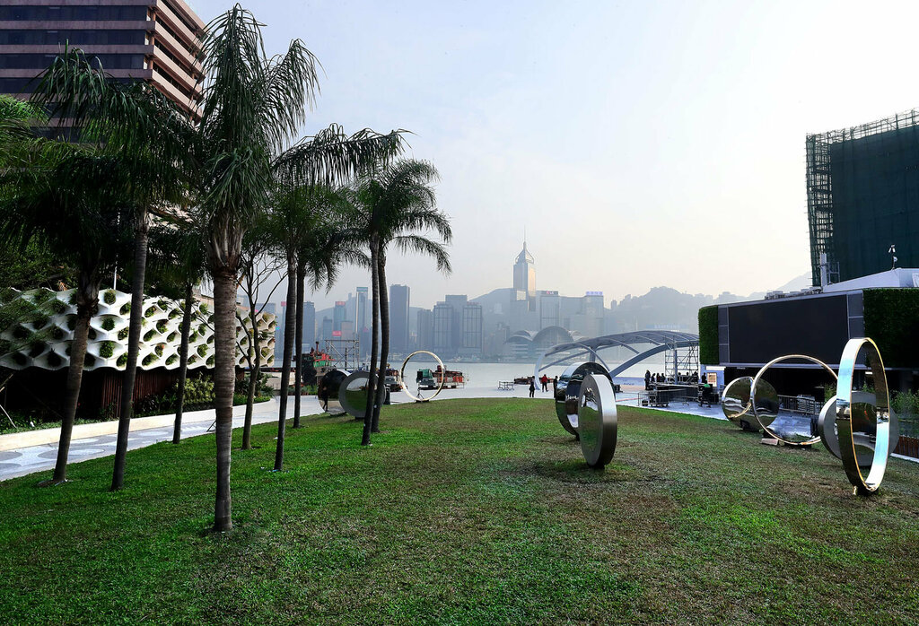 Kültür ve eğlence parkları Salisbury Garden, Kowloon, foto