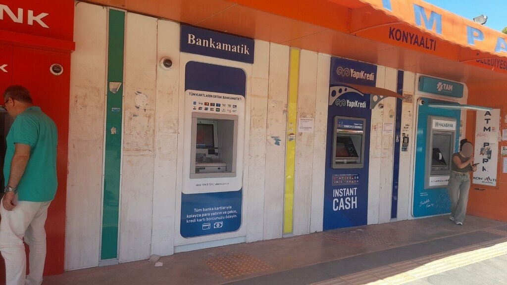 ATM'ler Türkiye İş Bankası Bankamatik, Antalya, foto