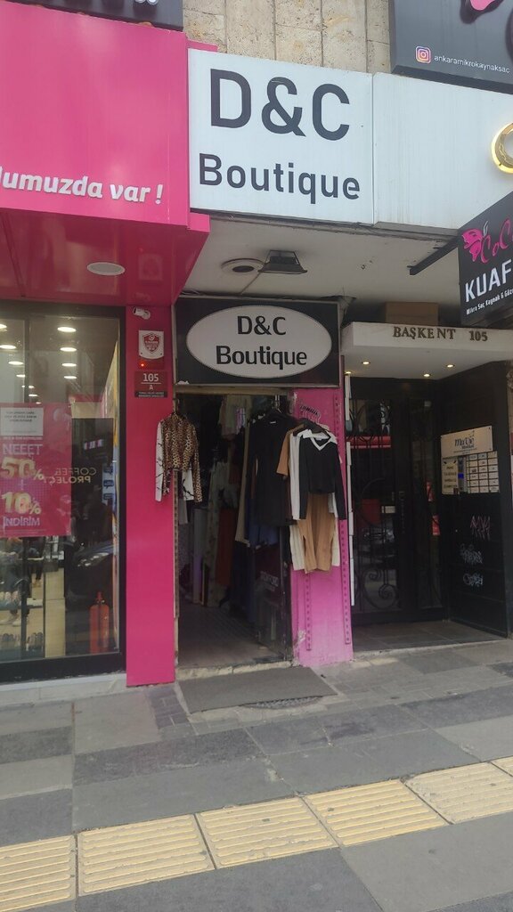 Giyim mağazası D&c Boutique, Ankara, foto