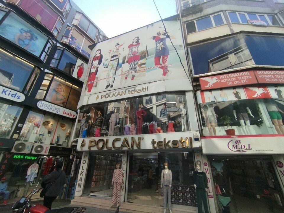 i̇ç giyim ve mayo mağazası Polcan Tekstil, İstanbul, foto