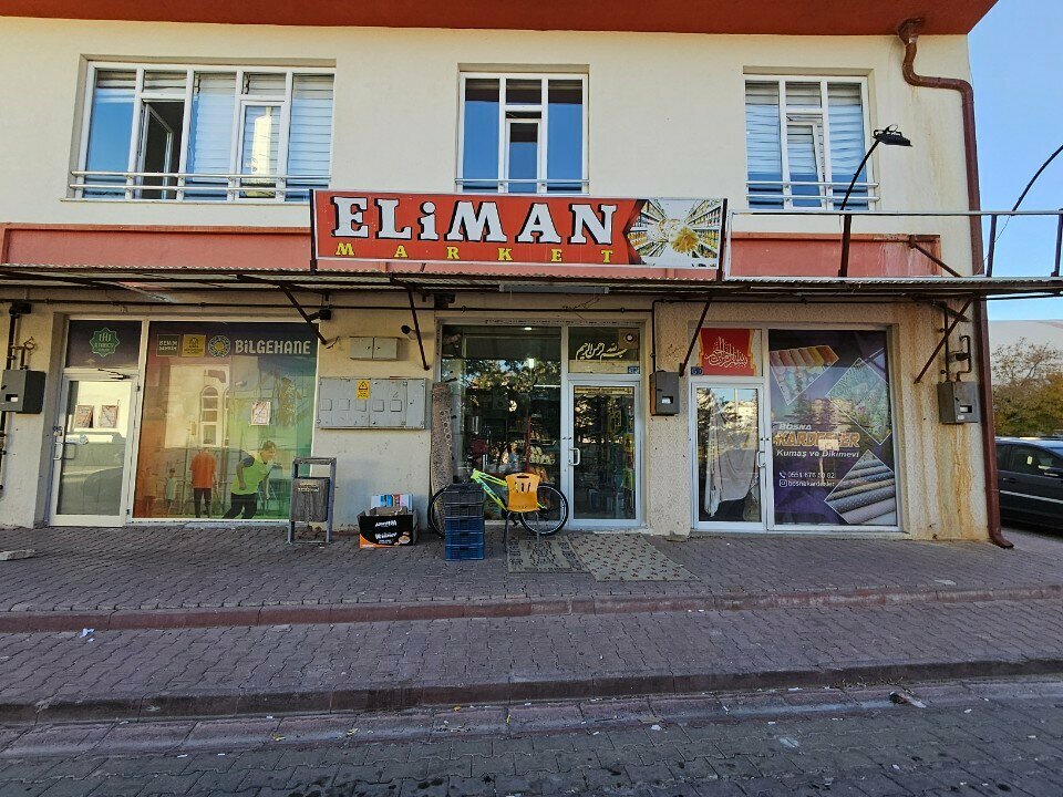 Market Eliman Market, Konya, foto