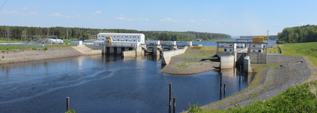 Elektrik santrali Витебская Гидроэлектростанция Республиканского унитарного предприятия электроэнергетики Витебскэнерго, Vitebskaya oblastı, foto