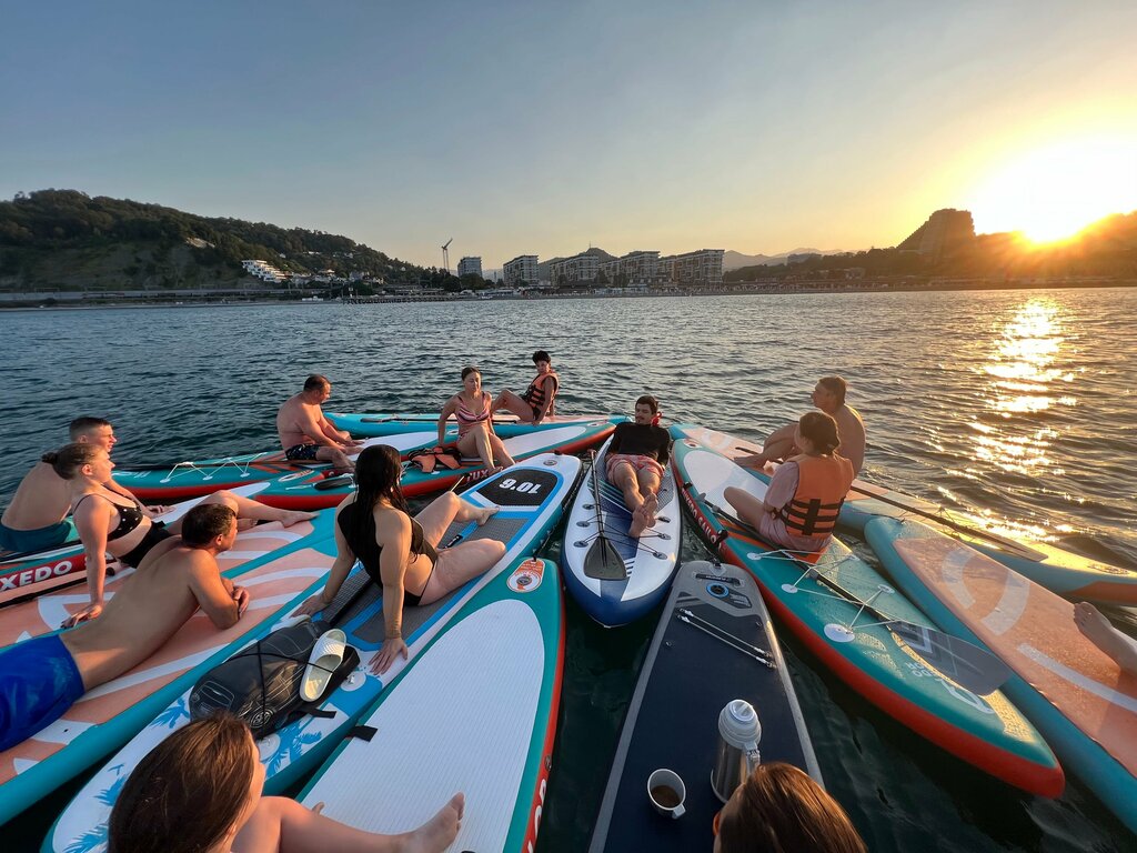 Kürek sörfü СапРано, Soçi, foto