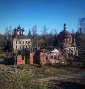 Tserkov Rozhdestva Presvyatoy Bogoroditsy V Nikola Shire (Kostroma Region, Parfenyevskiy munitsipalny okrug, selo Nikolo-Shir), ortodoks kiliseleri  Kostromskaya oblastından