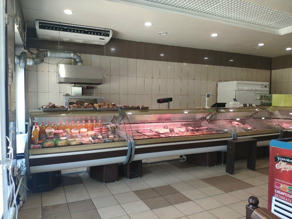 Kasap, şarküteri Мясной отдел, Omsk, foto