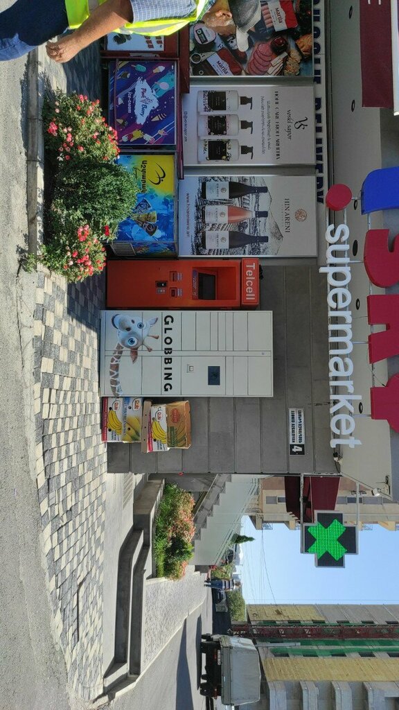 Parsel otomatı Globbing, Erivan, foto