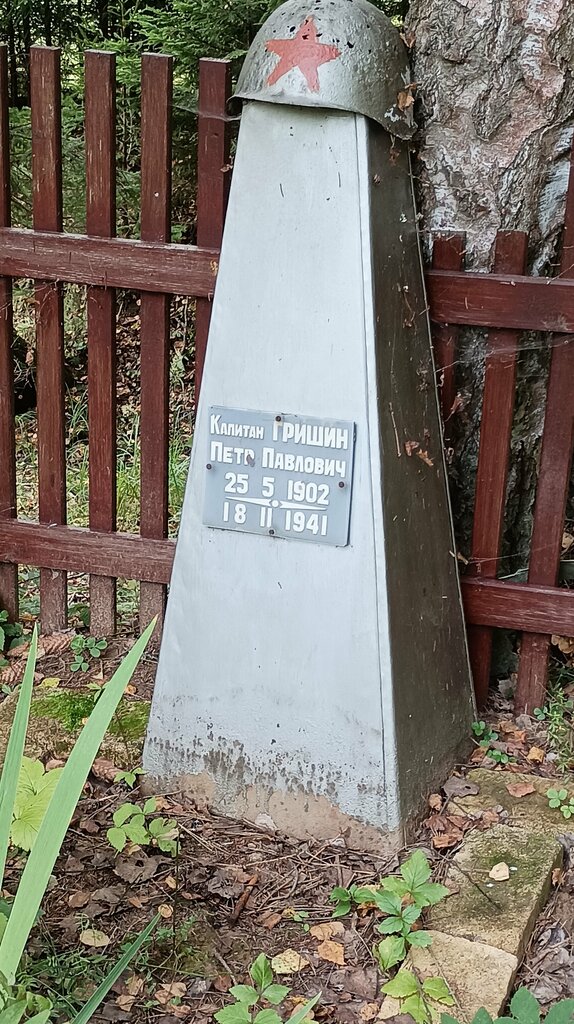 Anıt, heykel Майор Гришин, Kalujskaya oblastı, foto