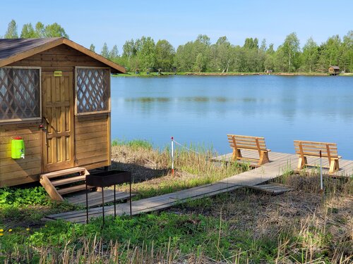 Resort oteller, tesisler Rybackoe podvore Vladimirovka, Moskova ve Moskovskaya oblastı, foto
